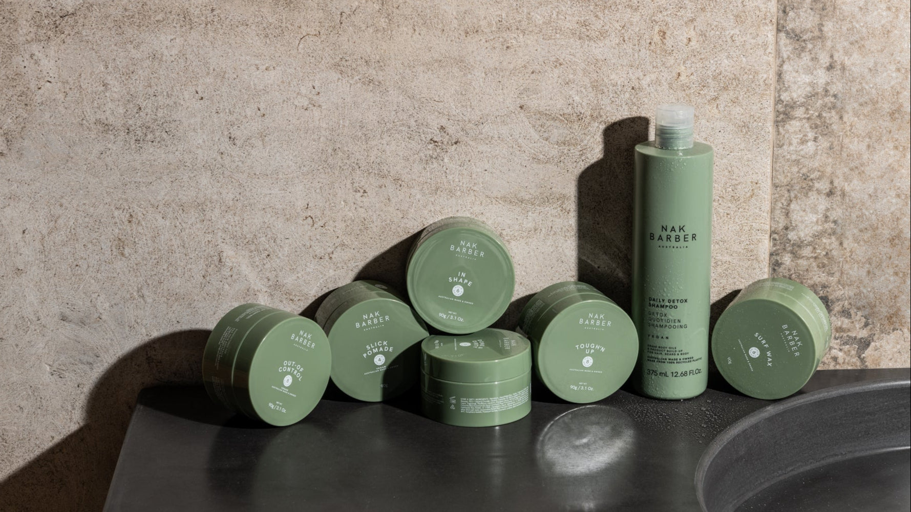 NAK Barber by NAK Hair – Grooming & Styling Haircare Products for Men