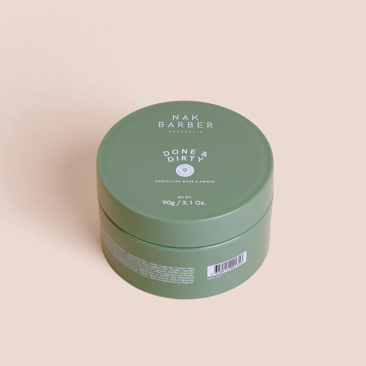 NAK Barber by NAK Hair – Done & Dirty Styling Finishing Clay for Men