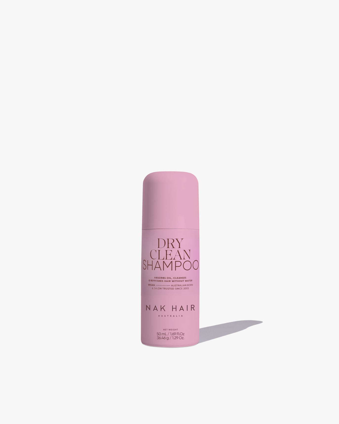 Dry Clean Shampoo - Travel Mini – NAK Hair