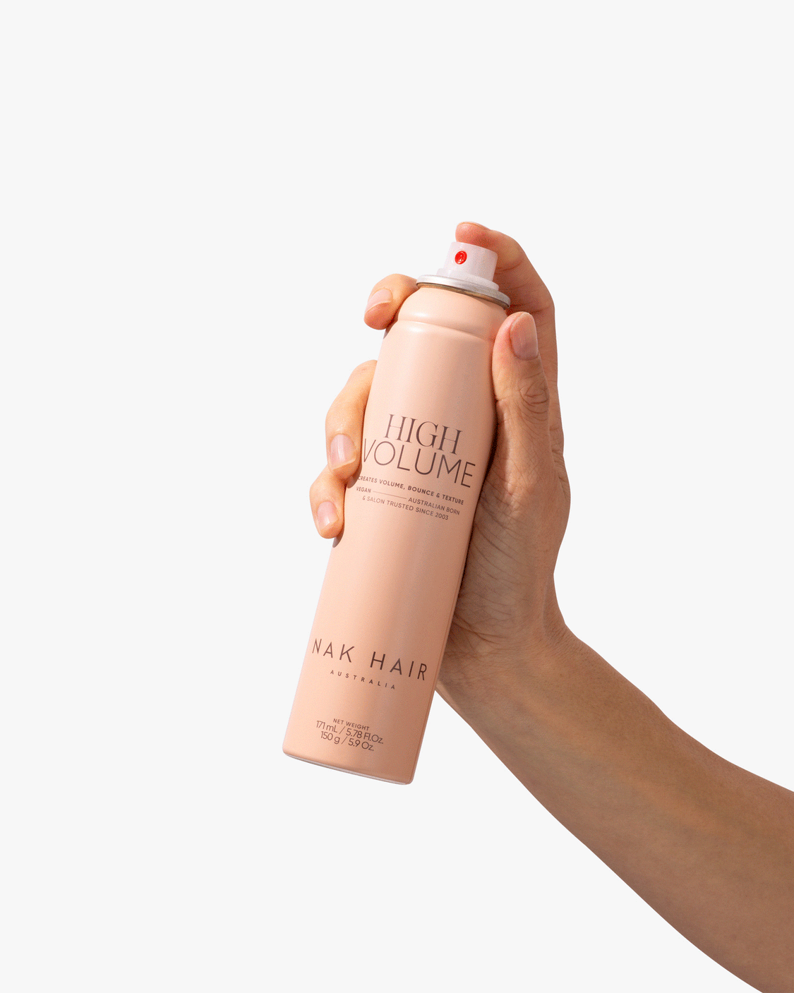 High Volume Styling Spray for Bounce & Texture – NAK Hair