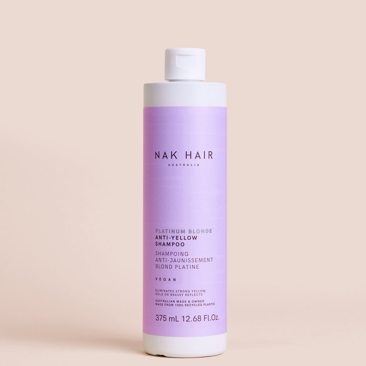 Platinum Blonde Anti-Yellow Shampoo – NAK Hair